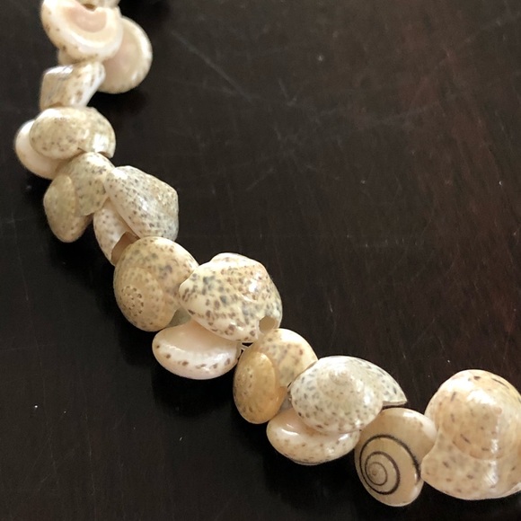 Vintage | Jewelry | Vintage Samoan Shell Long Flapper Necklace | Poshmark